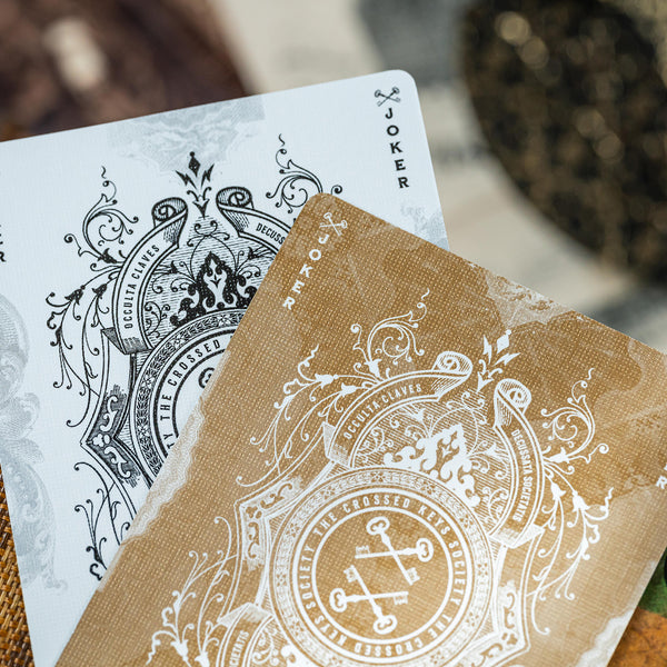 The Crossed Keys Society Playing Cards - Deck 01 – MR CUP